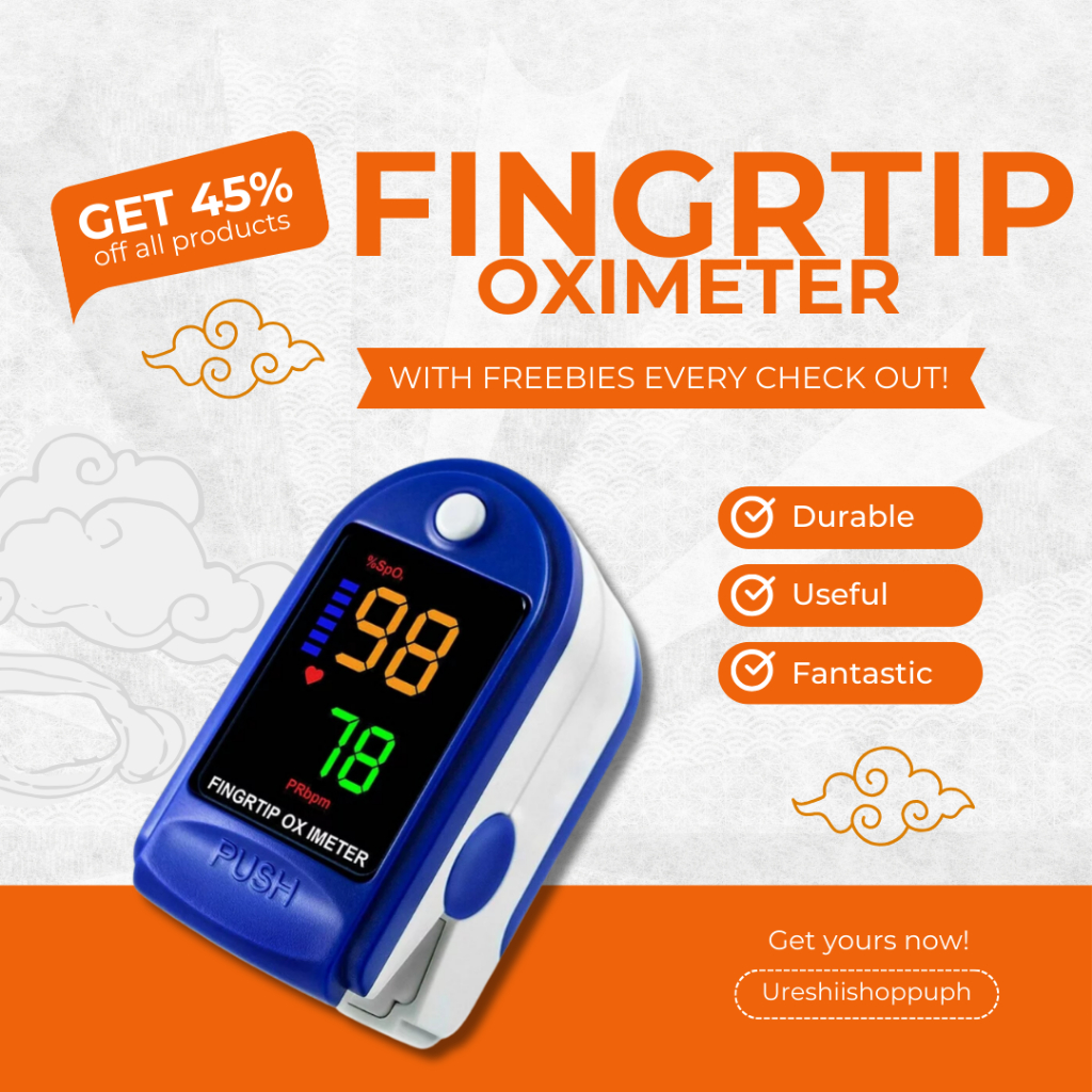 Original Japan Mini Portable Finger Pulse Oximeter Pulse Oximeter Clip ...