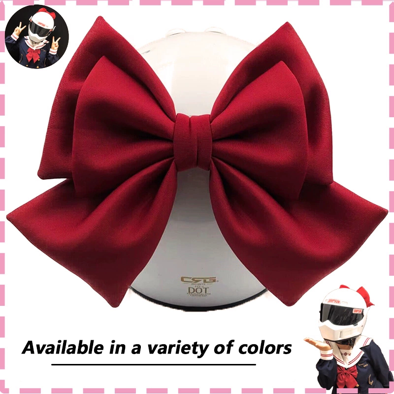 Motorcycle Helmet Bow Decoration for Women Helmet decorations Cute Bows ...
