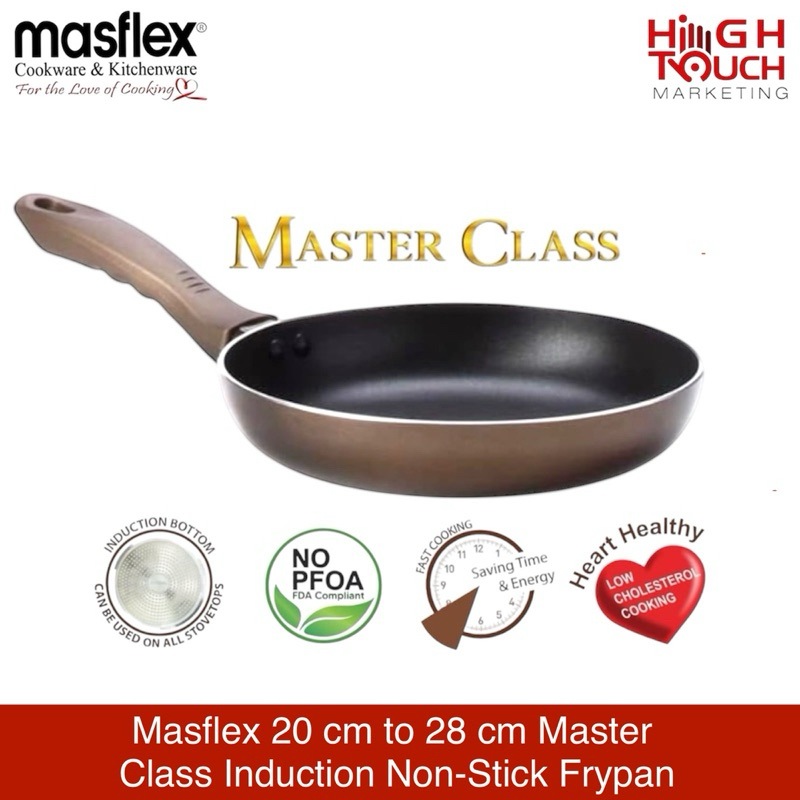 Masflex 20 cm - 28 cm Master Class Induction Non-Stick Fry Pan | Shopee Philippines