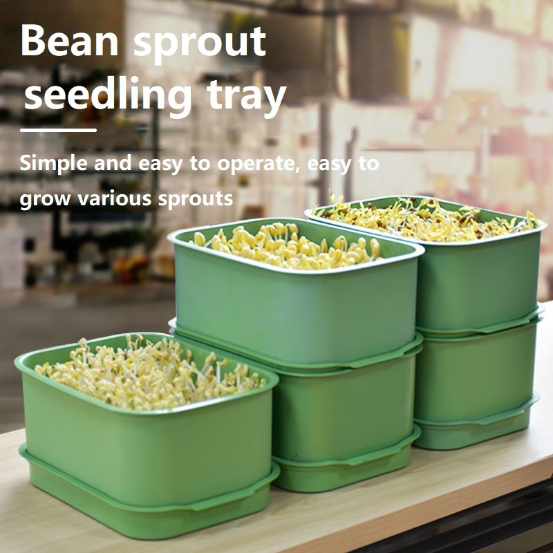 Bean Sprouter Growing Bucket Soybean Mung Bean Sprouts Maker Pot ...