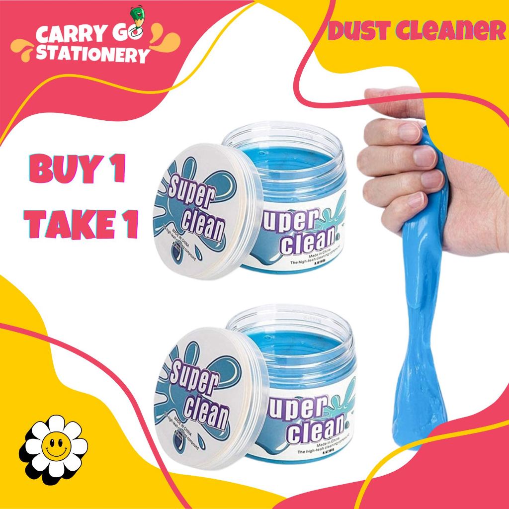 (Buy1 Take1) Keyboard Car Desk Dust Cleaner - Cleaning Gel, Slime Dust ...
