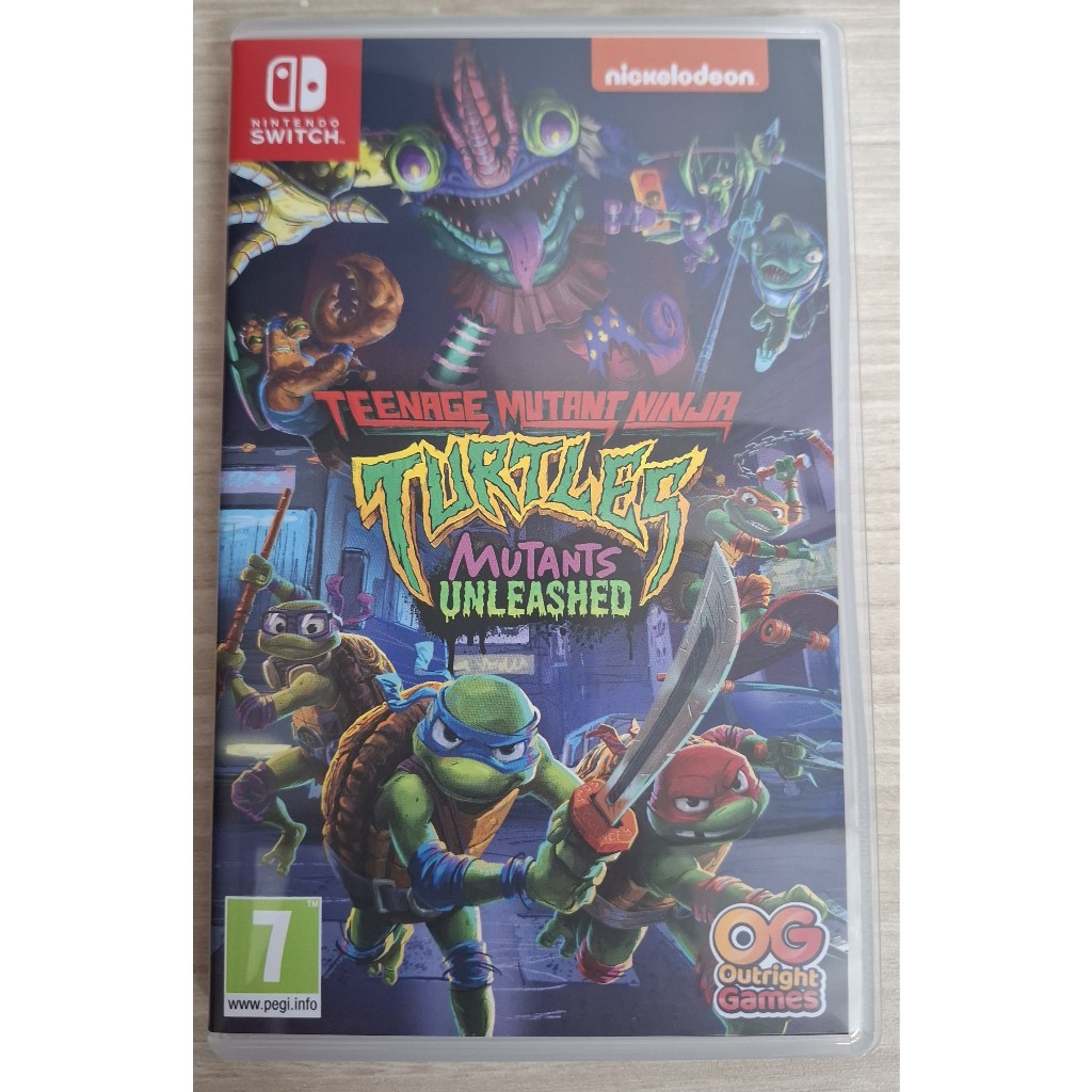 Nintendo Switch Teenage Mutant Ninja Turtles Mutants Unleashed (Used ...