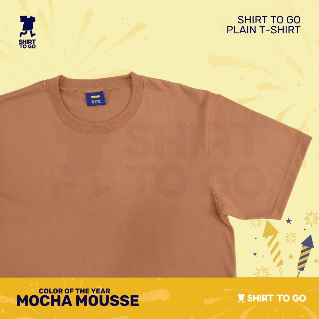 SHIRT TO GO BRAND | MOCHA MOUSSE - Color of the Year 2025 for ADULT ...