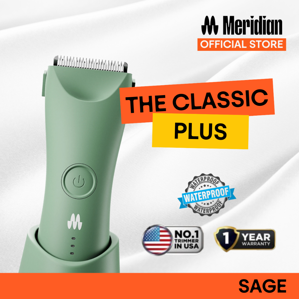 Meridian The Trimmer Plus Waterproof Electric Razor Body & Hair Shavers ...
