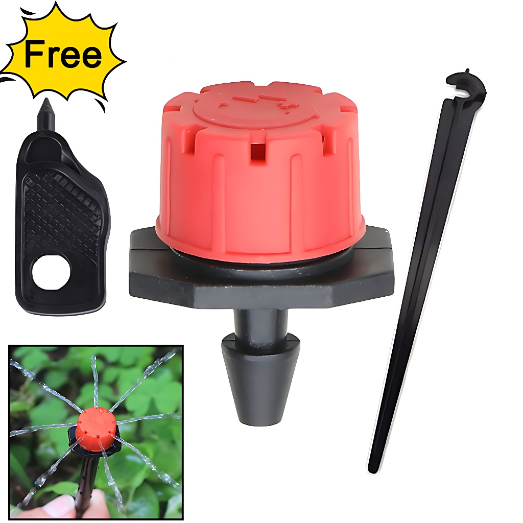 1/4" C Shape Hook Tube Pipe Fixed Holder Hose Drip Irrigation Support ...