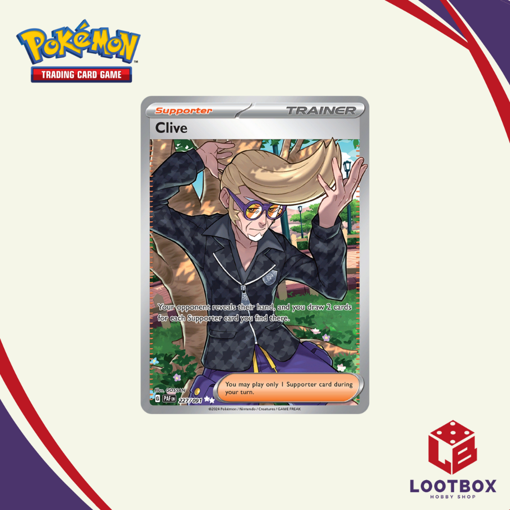 Pokemon Card Game: Clive (Ultra Rare) - Paldean Fates | Shopee Philippines