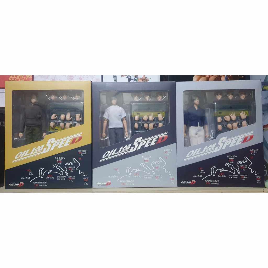 DASIN 1/12 Initial D Drivers (set of 3) Fujiwara Takumi /Takahashi ...