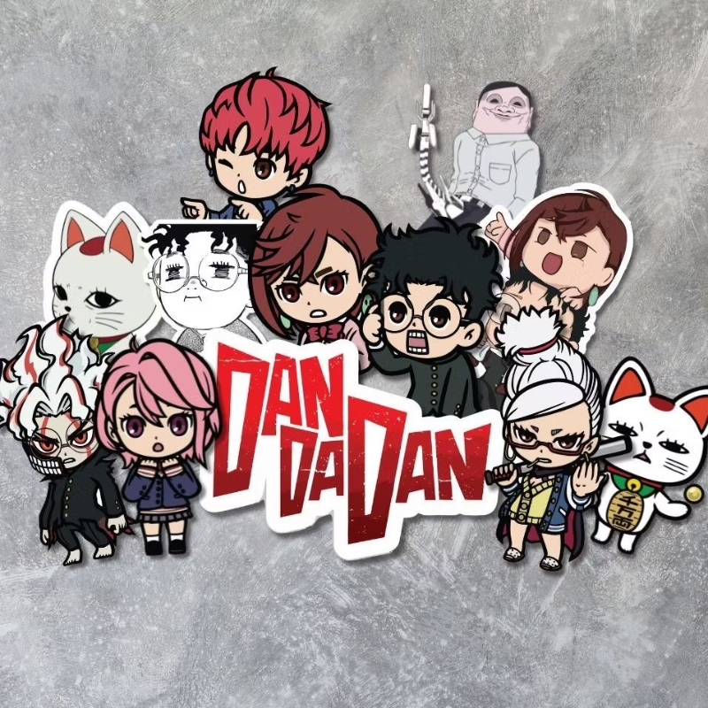 Dandadan 12pcs Sticker Pack | Die-Cut Matte Laminated Vinyl Stickers ...