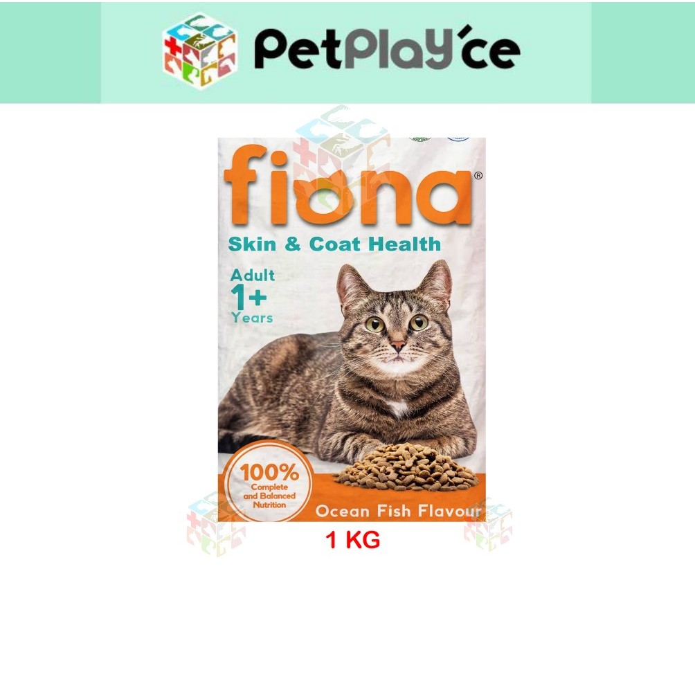 Fiona Skin & Coat Health Cat Food Adult 1+Years 1.1kg & 1kg Dry Cat ...