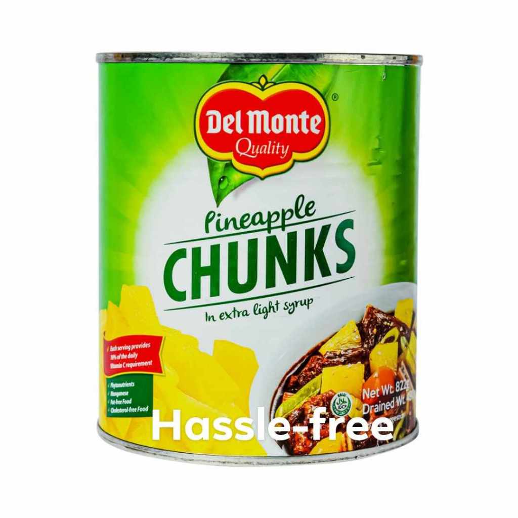 DEL MONTE PINEAPPLE CHUNKS (822g) MADE IN PHILIPPINES | Shopee Philippines