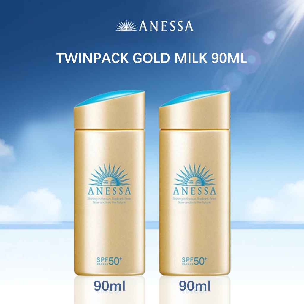 [2pcs] Anessa Perfect UV Sunscreen Skincare Milk NA SPF50+ PA++++ 90ML | Shopee Philippines