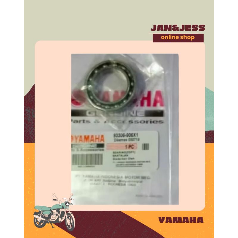 yamaha genuine camshaft bearing set (6001/6906)for nmax/aerox/sniper135/150,)fz/sz | Shopee ...