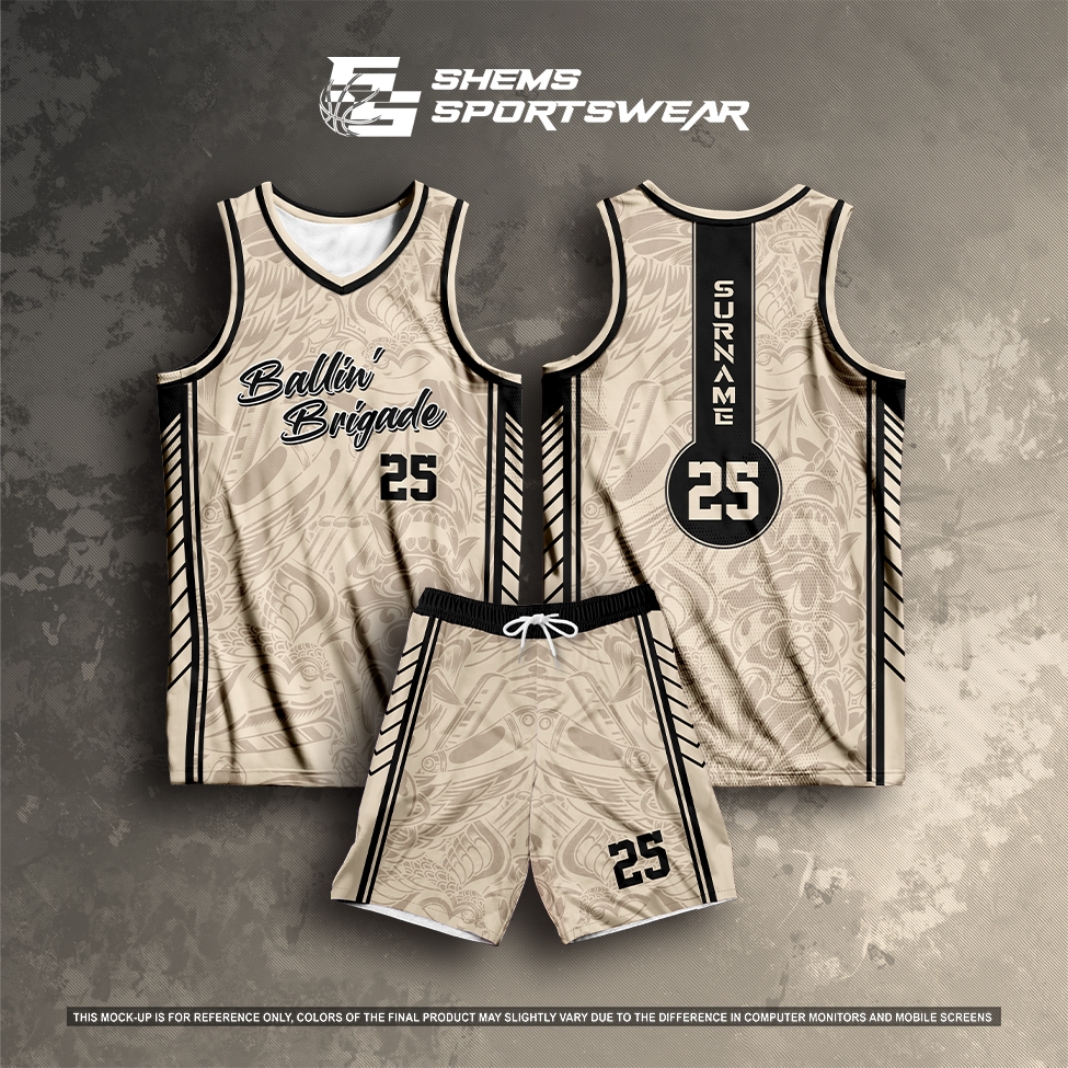 BALLER'S BRIGADE | Customizable Full Sublimation Basketball Jersey ...