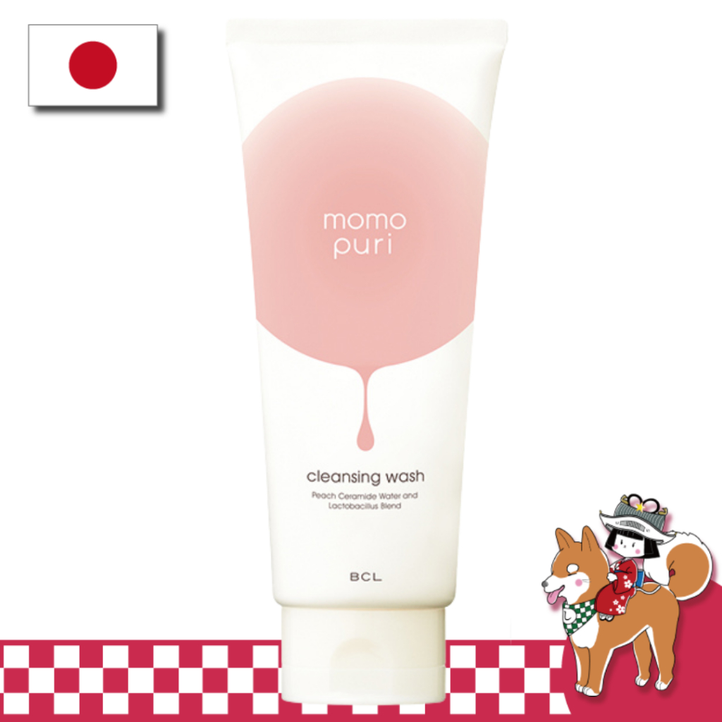 BCL Momopuri Moist Cleansing Face Wash 150g 【Direct from Japan ...