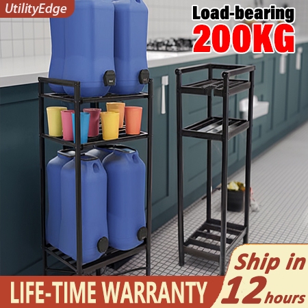 Water Container Rack Stand Three Layer Water Gallon Container Rack Load ...