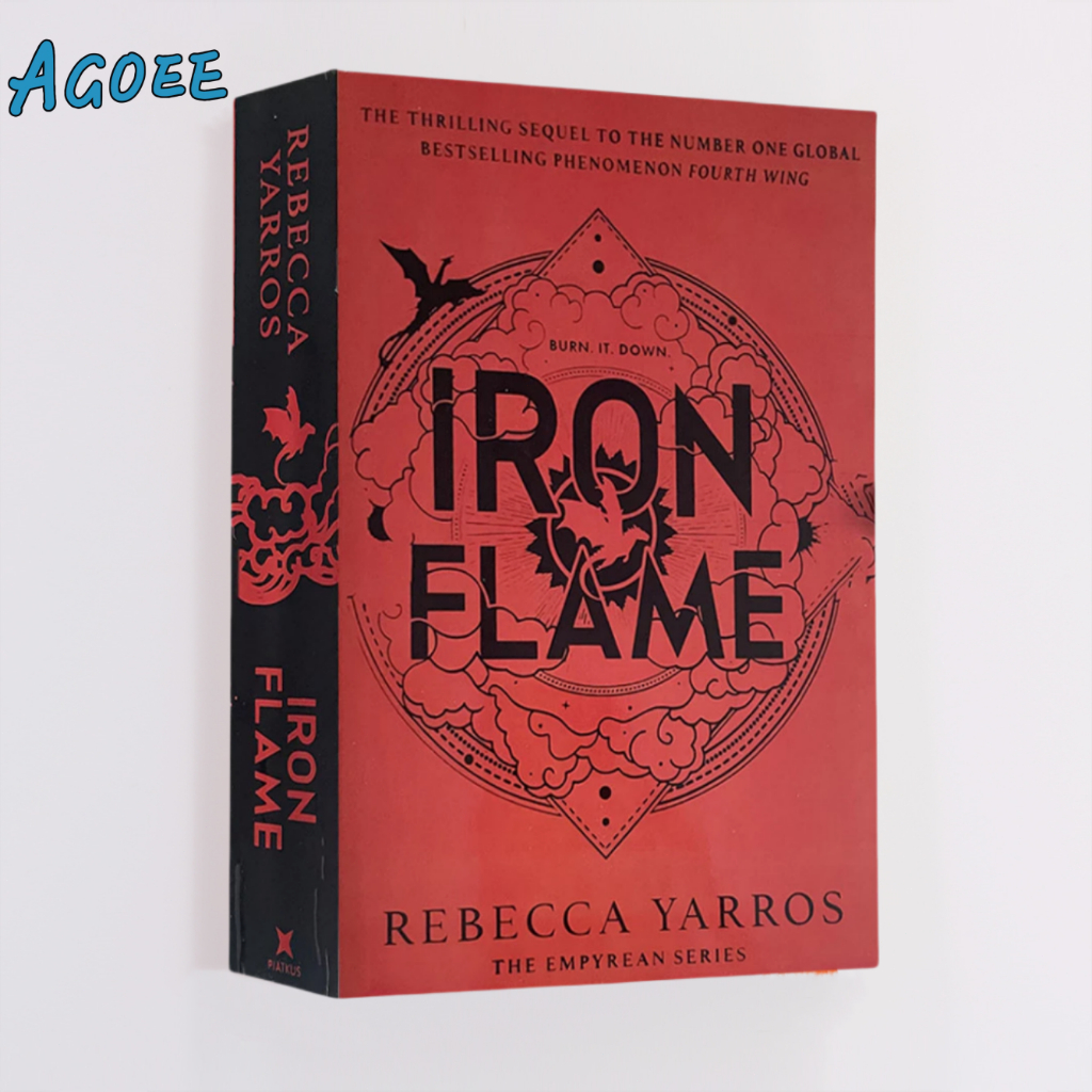 Agoee-Iron Flame:The Empyrean#2 by Rebecca Yarros Fantasy novel books English book | Shopee ...
