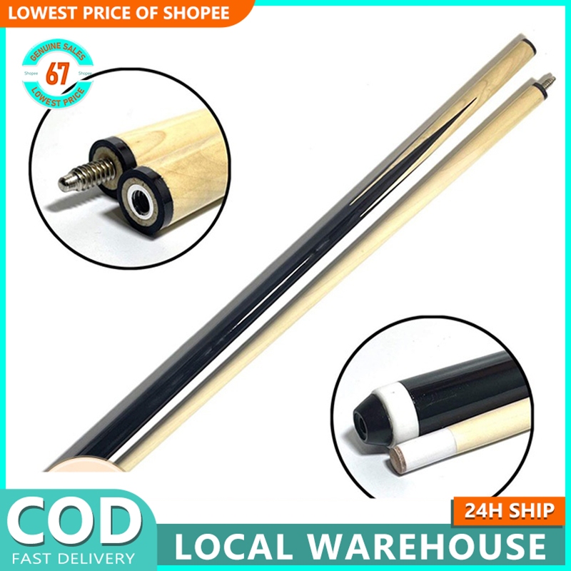 Foldable Wood Cue Pool Stick Snooker Billiards Sport Game HOT SALE Two ...