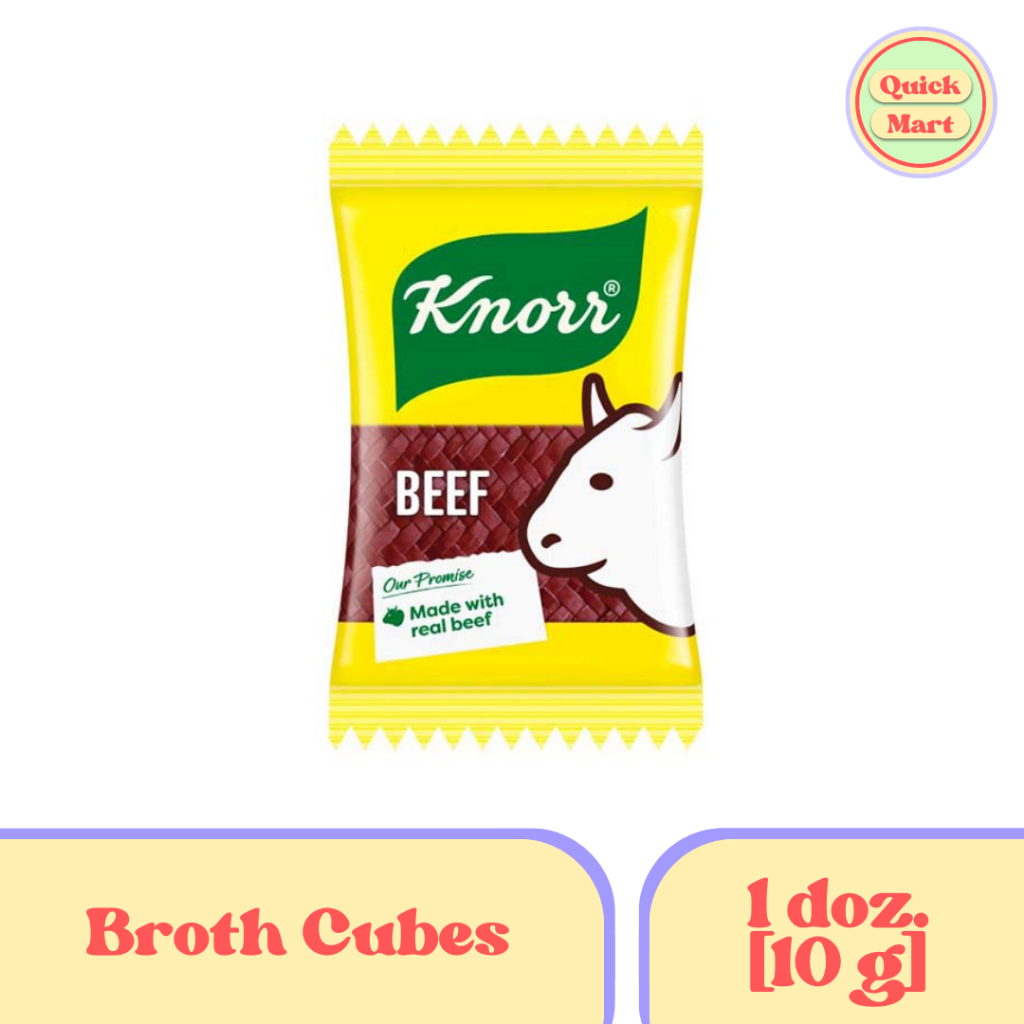 Knorr Pork Broth Cubes 10g 1 Dozen (Expiration: March 2. 2025) | Shopee ...