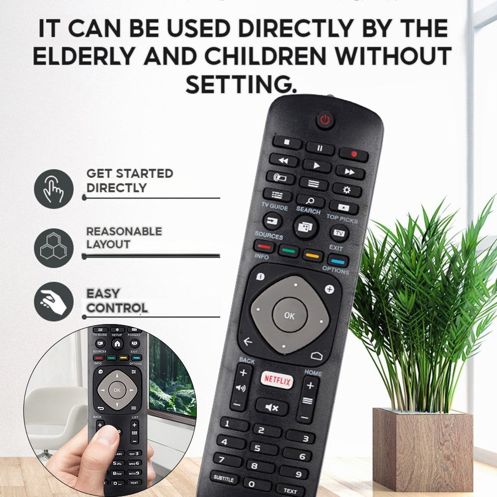 Philips Smart TV Remote Control PHIL!PS Replacement Remote Control with ...