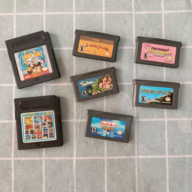 Nintendo Gameboy Color / Gameboy Advance Catridges Game Card | Shopee ...
