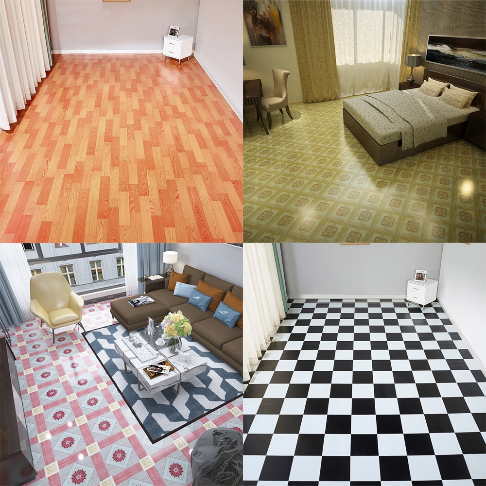 Linoleum Flooring Matting 10/15Yard Vinyl Floor Tiles linoleum floor ...