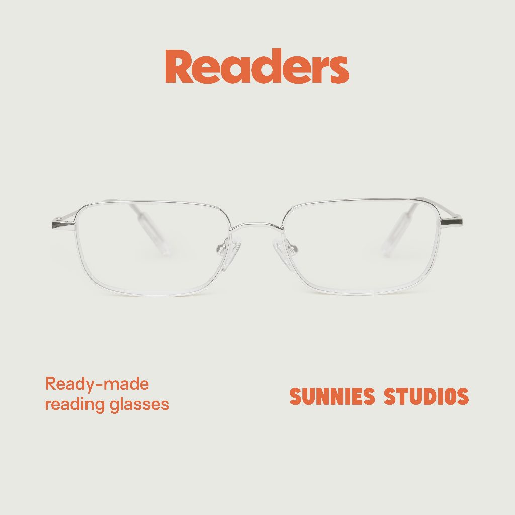 Sunnies Studios Readers Rectangle 3 (Graded Reading Eyeglasses for Men ...