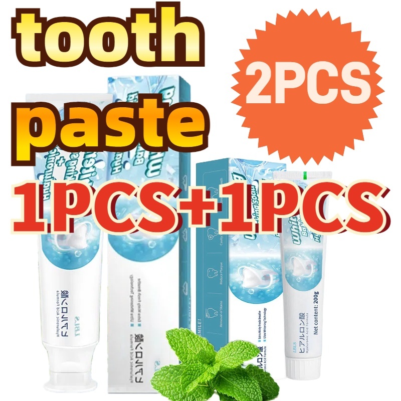 Buy1Get3 Whitening Baking Soda Toothpaste Mint Flavor Long Lasting ...
