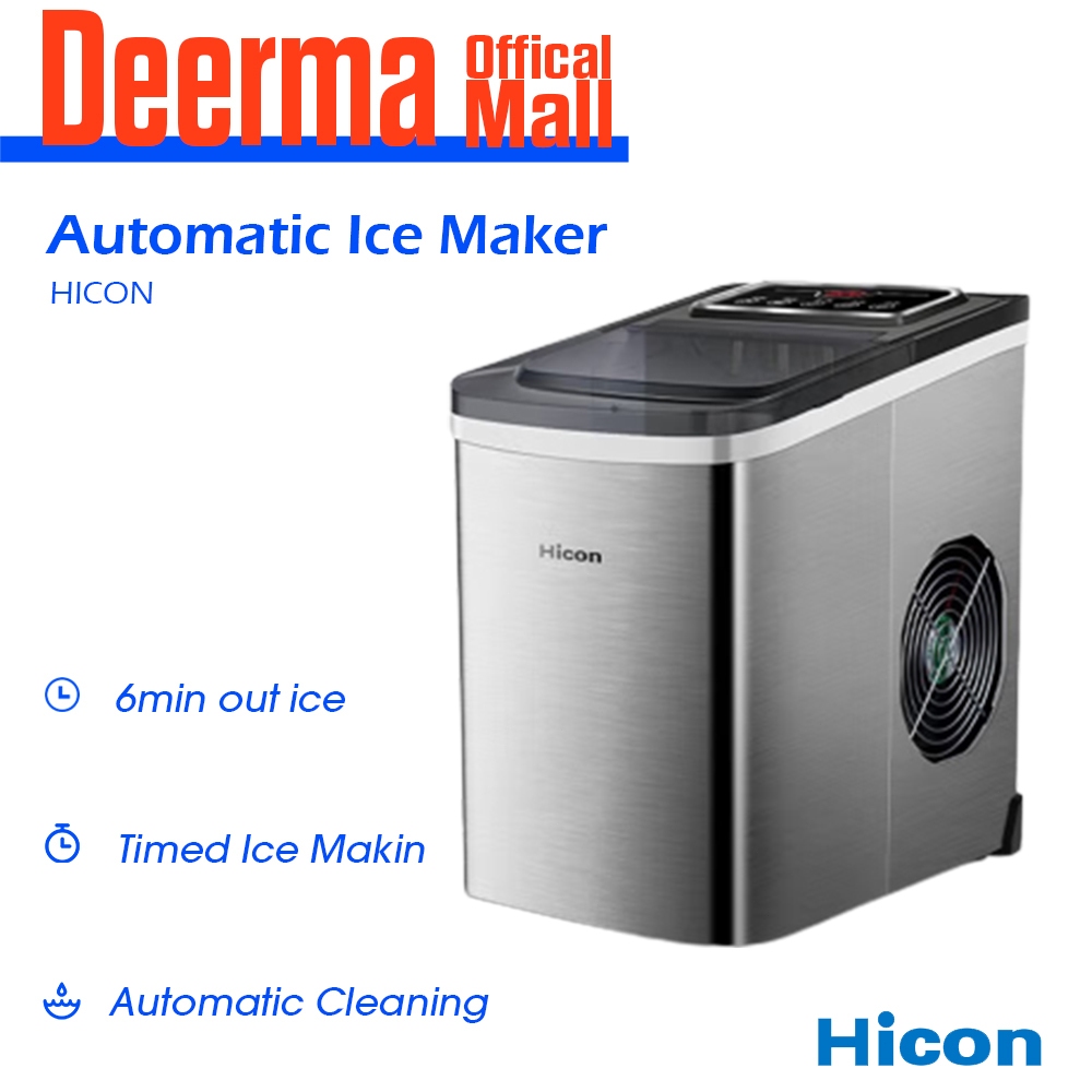 Hicon Automatic Ice Maker Machine Fast Portable Household Intelligent ...