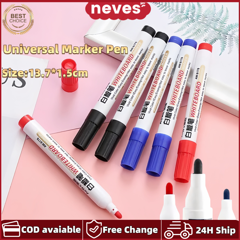 Universal marker, whiteboard pen, whiteboard pen, water-based pen ...