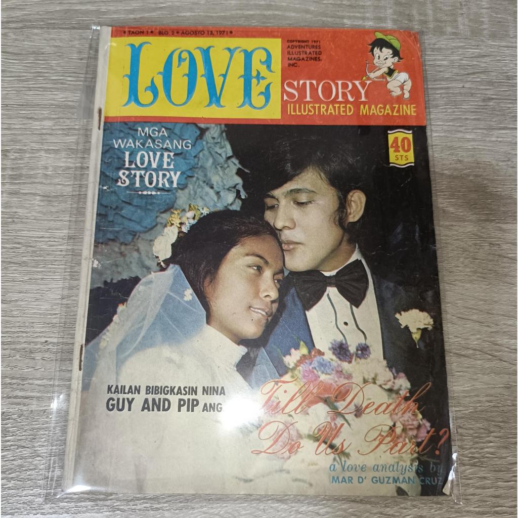 Love Story #2 Agosto 13, 1971 - 44 pages tagalog pinoy komiks Nora wakasan | Shopee Philippines
