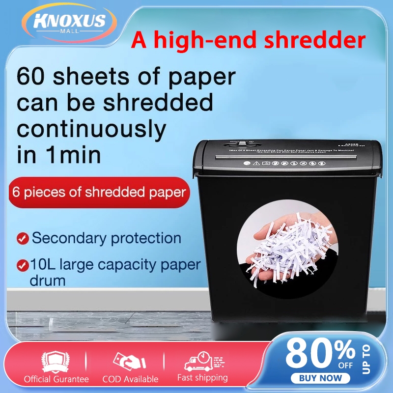 10L Shredder A4 automatic paper shredder, paper shredder office ...
