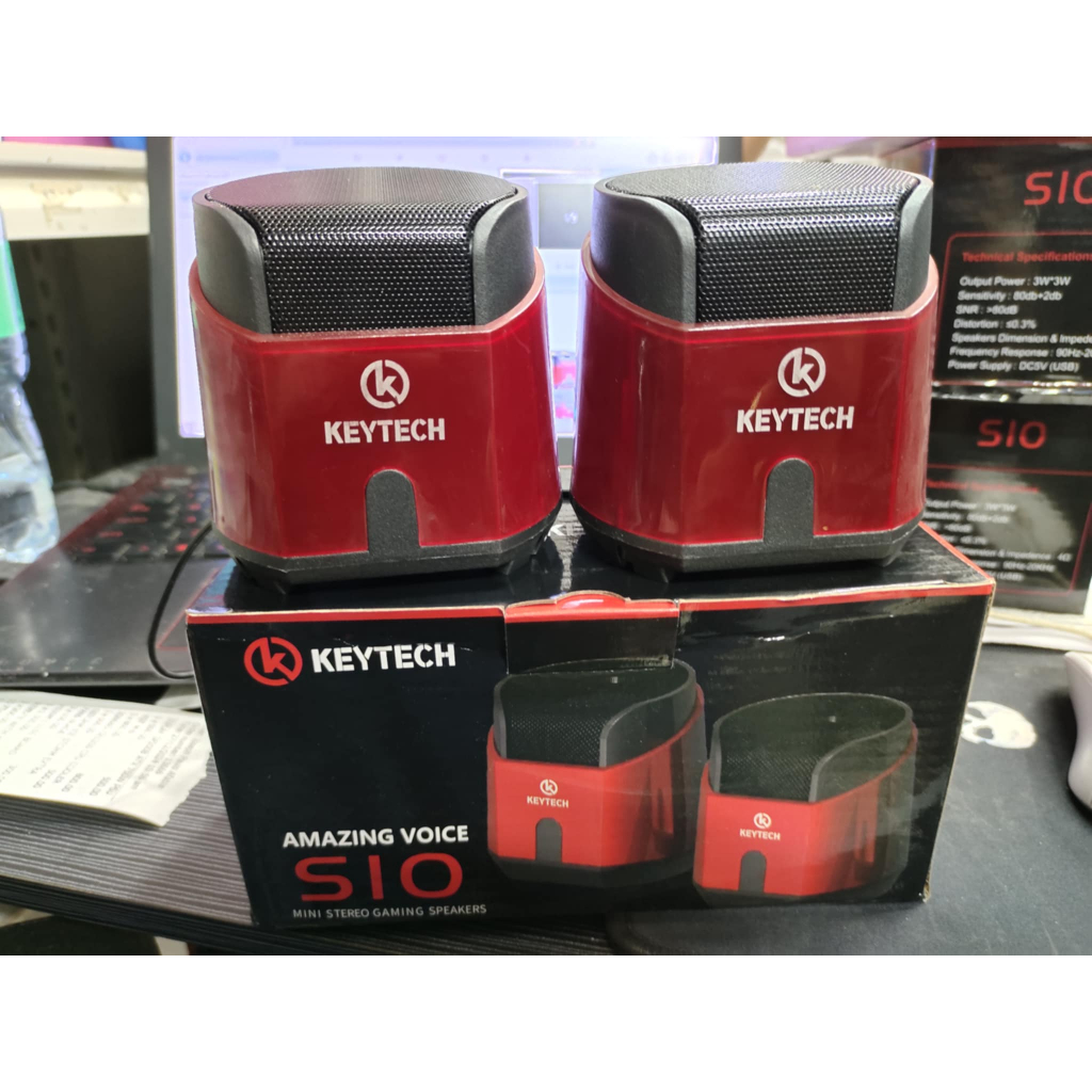 Keytech S10 mini gaming speakers | Shopee Philippines