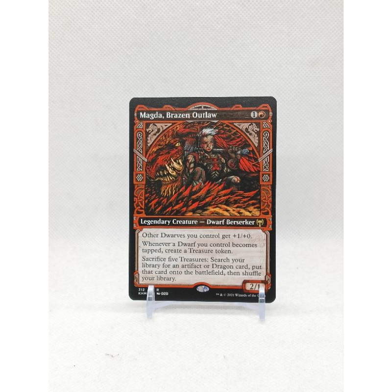 Magda ,brazen outlaw SHOWCASE - Magic The Gathering | Shopee Philippines