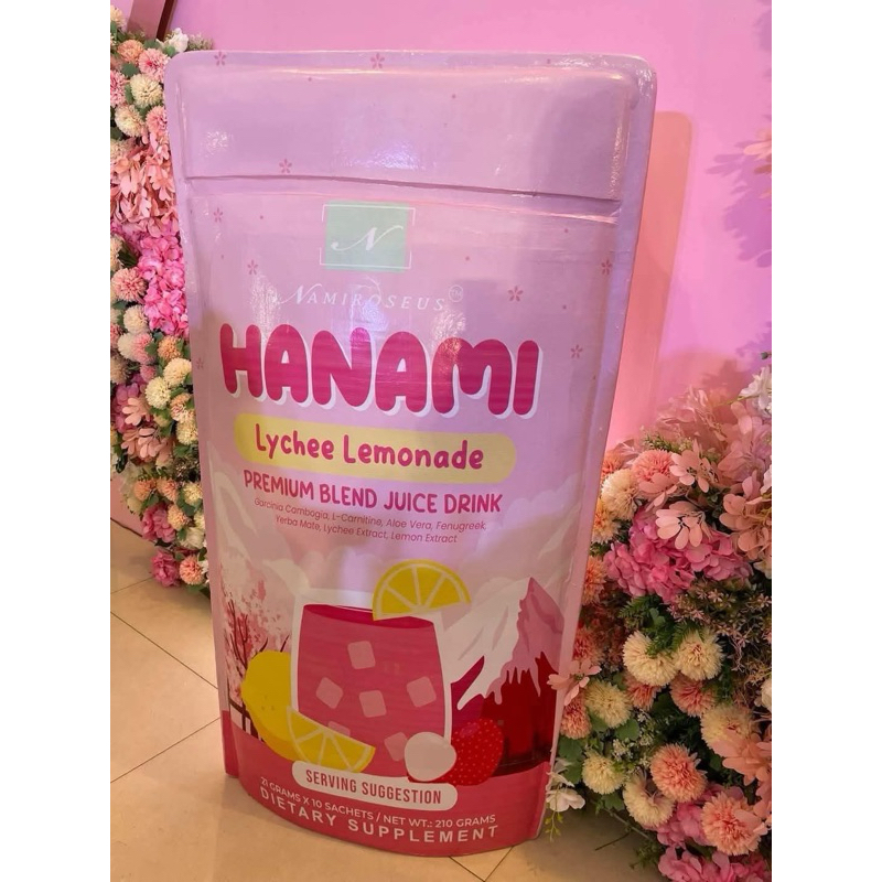 HANAMI Lychee lemonade premium blend juice drink | Shopee Philippines