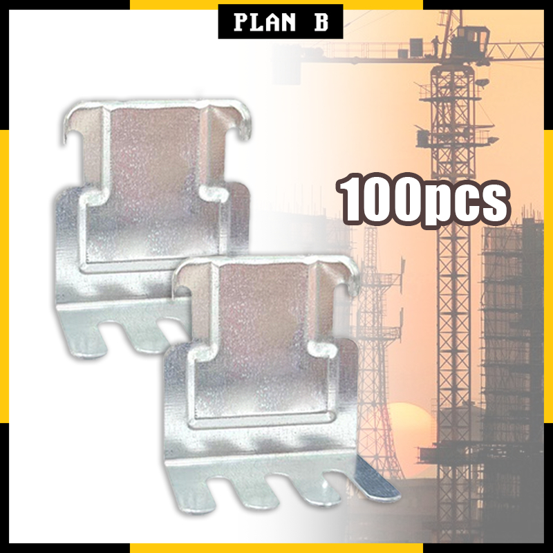 100pcs W Clip Double Furring Clip Metal Furring Wall Clip For Ceiling ...