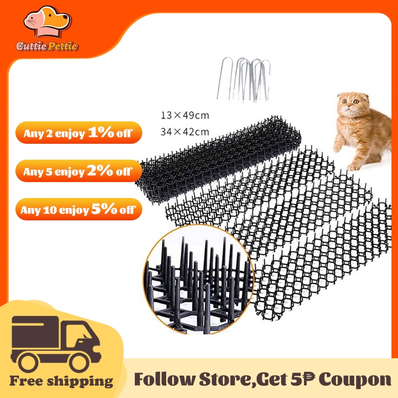 Cat Scat Mat with Spikes Deterrent Mat Anti-Cat Repellent Mats Indoor ...