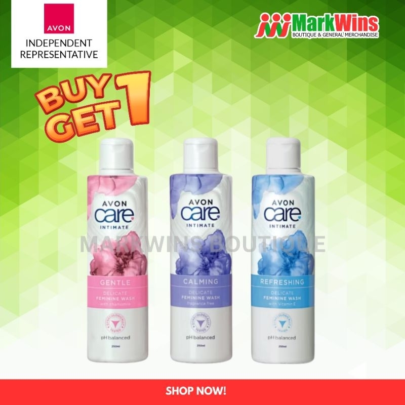 AVON Care Intimate Delicate Feminine Wash PH Balanced 250ml | Shopee ...
