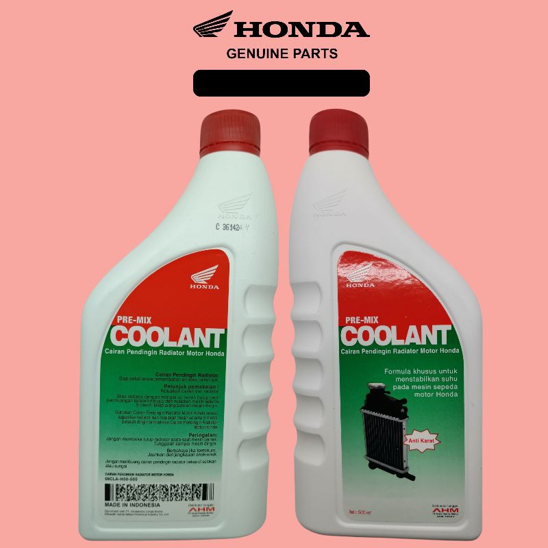 HONDA COOLANT Premix For Motorcycle 500ml | Shopee Philippines