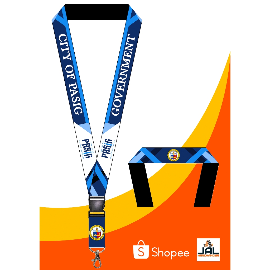 City of Pasig id lace lanyard sling | Shopee Philippines