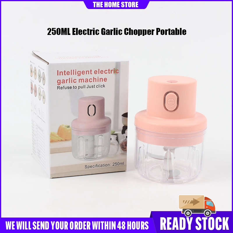250ml Electric Garlic Chopper Grinder Mini Meat Grinder Food Kitchen ...