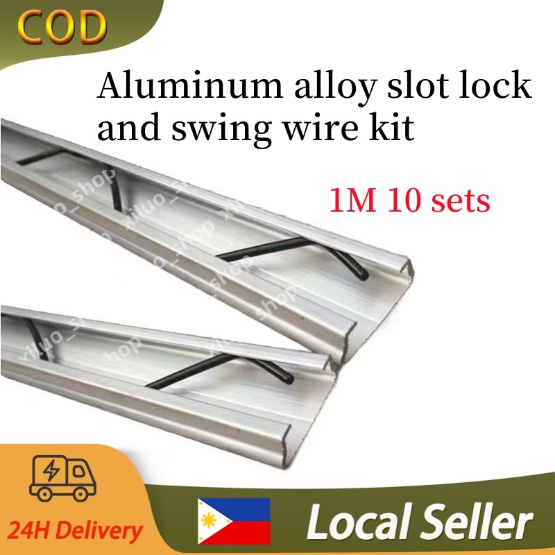 Greenhouse Wiggle Wire Film Lock Channel(10 sets of 0.99m Channel lock ...