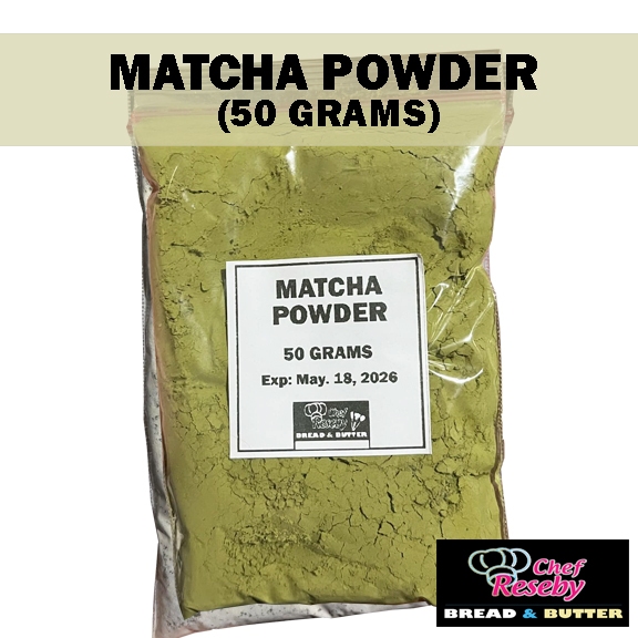 MATCHA POWDER FOR BAKING AND LATTE 50 GRAMS | Shopee Philippines