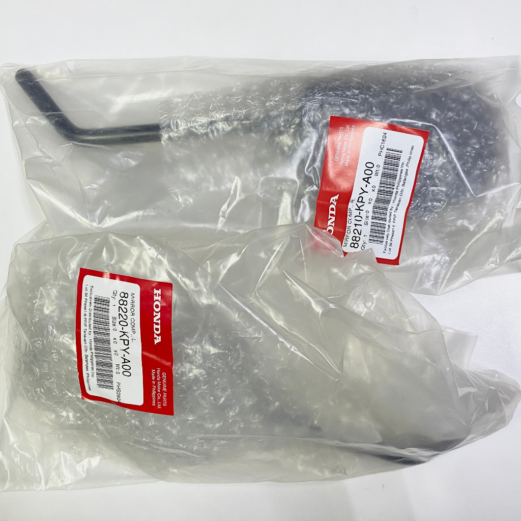 XRM 125 RS Side Mirror Assy | Genuine Honda parts | Shopee Philippines