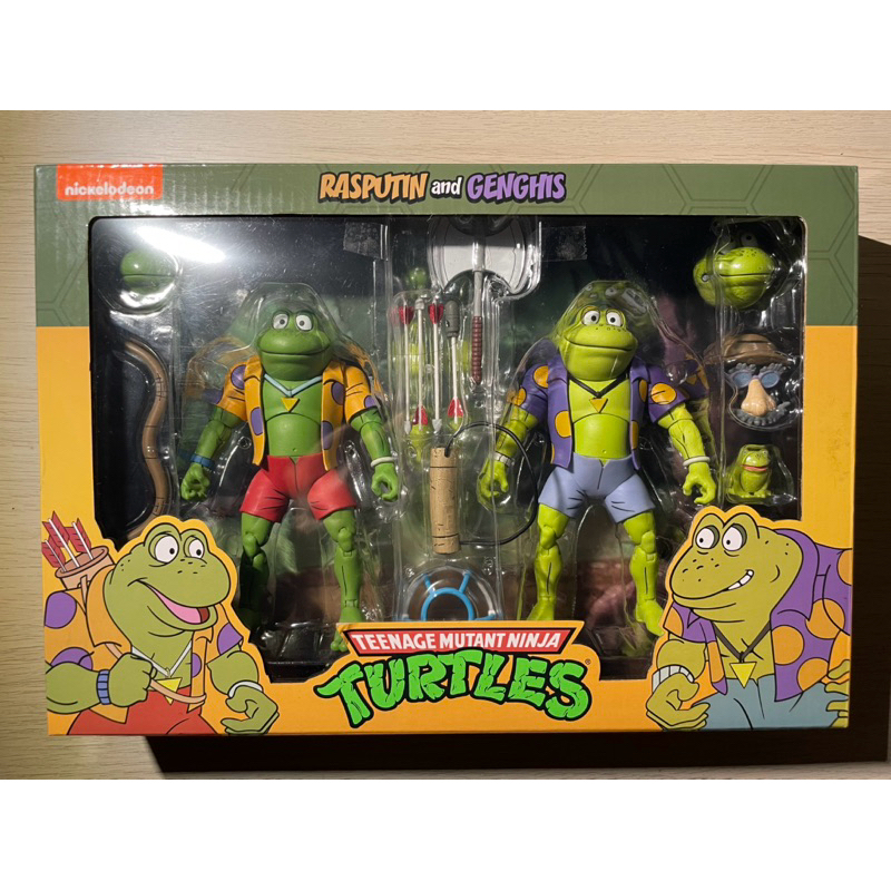 NECA TMNT Rasputin and Genghis Punk Frogs Teenage Mutant Ninja Turtles ...