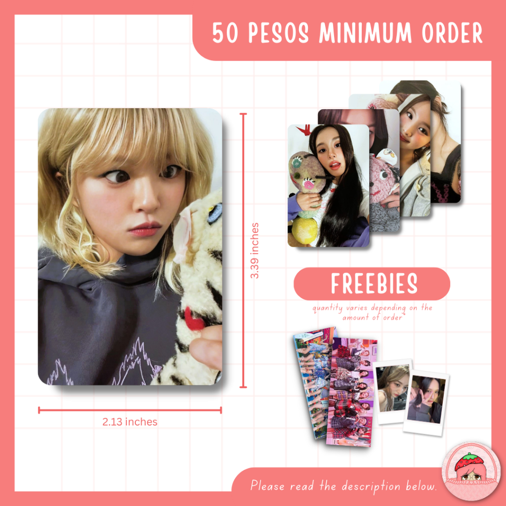 [9 PCS SET] STRATEGY ALBUM HIGHLIGHT VER PC PHOTOCARD UNOFFICIAL ...