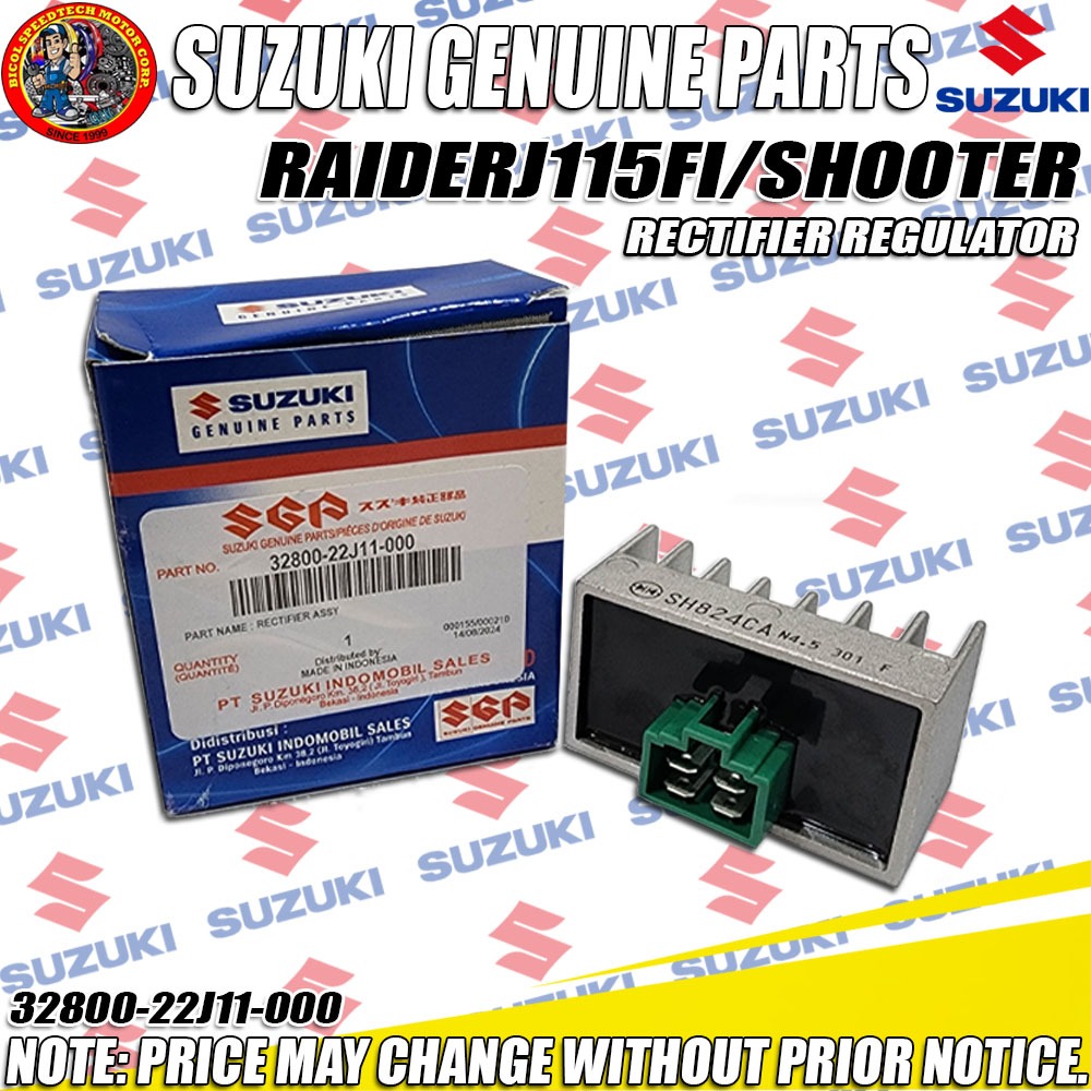RECTIFIER REGULATOR Suzuki Raider J 115 FI Shooter 115 FI (SGP ...