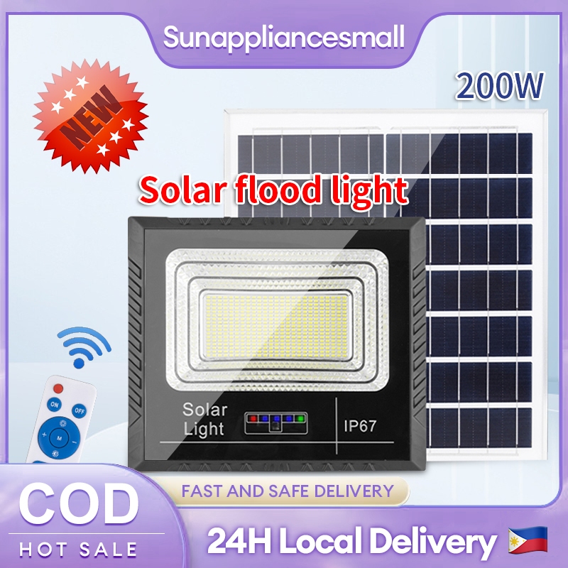 Solar light 3000Watts Lamp led lights outdoor Waterproof Solar Panel ...