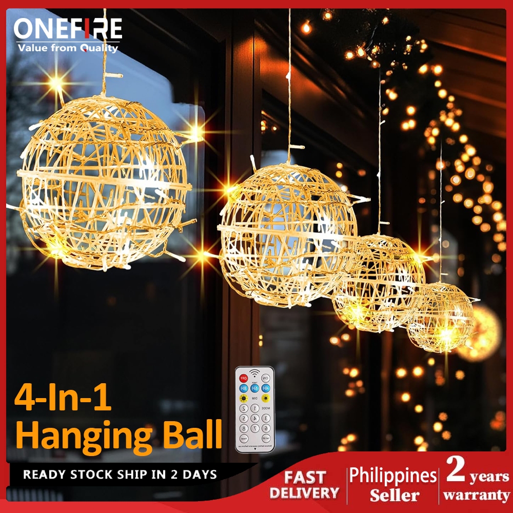 Solar Ball Lights for Tree Globe String Light Plug/Solar Warm Lattern ...
