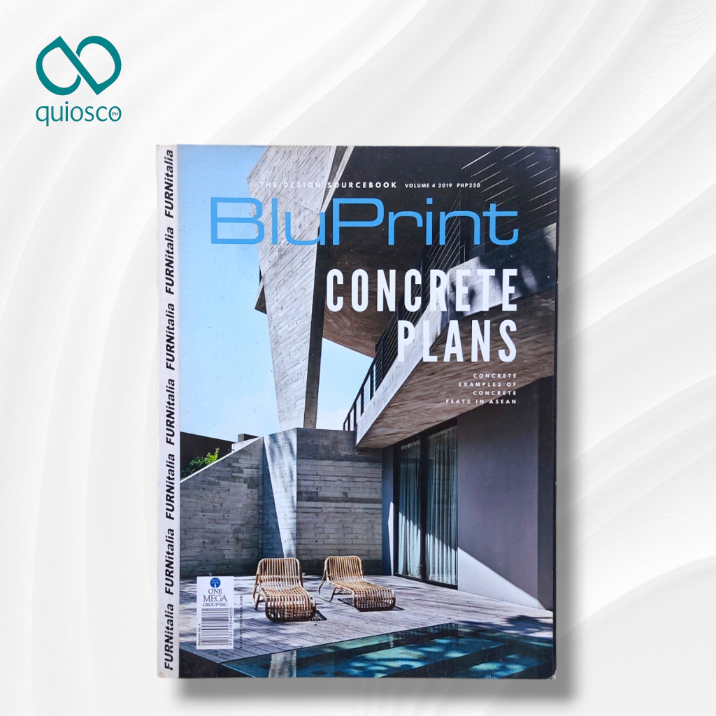 BluPrint Magazine Volume 4 2019 The Design Sourcebook Concrete Plans | Shopee Philippines