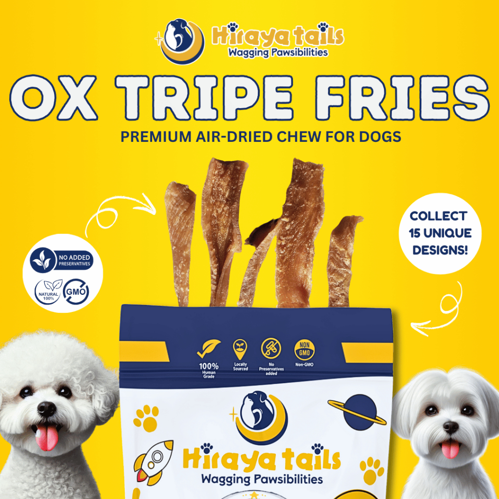 Dehydrated OX TRIPE All-Natural Dog Treats | Shopee Philippines
